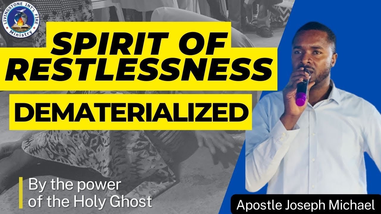 DELIVERED FROM THE SPIRIT OF RESTLESSNESS - YouTube