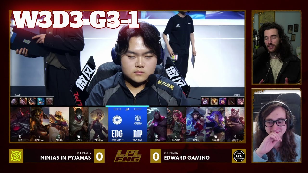 EDG vs NIP - Game 1 | Week 3 Day 3 LPL Winter 2026 Split 1 | Edward ...