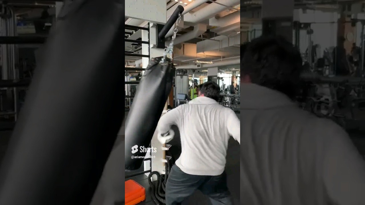 fat guy working out hard 💪 - YouTube