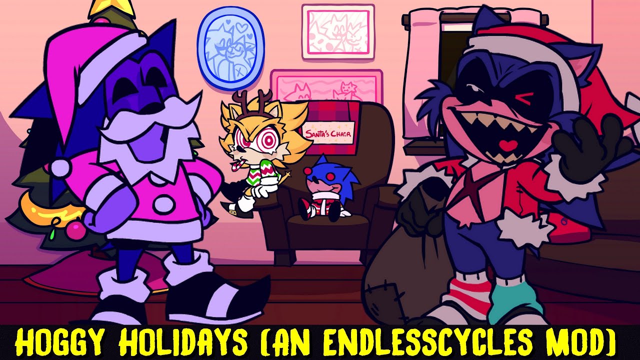 Friday Night Funkin': Hoggy Holidays An EndlessCycles Mod Full Week ...