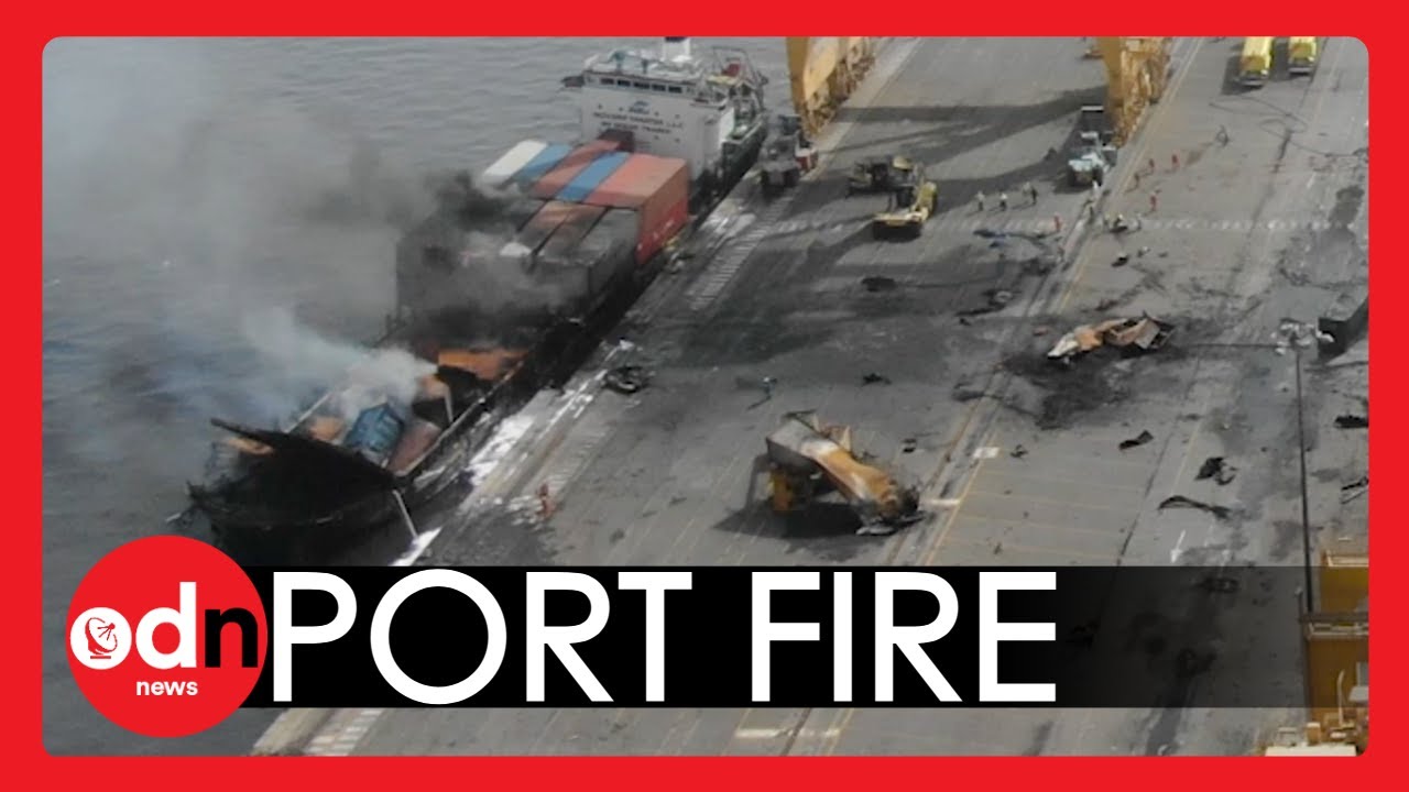 Dubai Port EXPLOSION Brings Middle East's Largest Commercial Hub to a ...