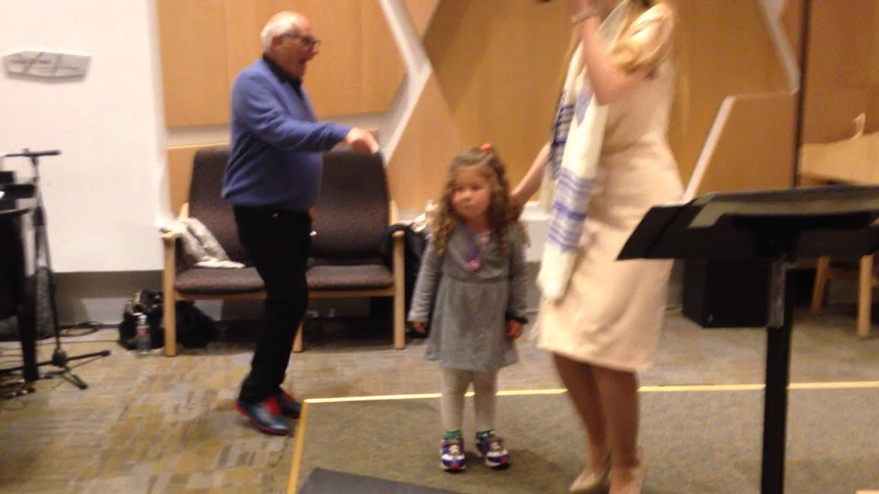 BTS Shabbat 2015 02 06 Dancing To Lecha Dodi w Sam & Sophia Delug Shany ...