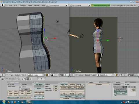 modelado blender basico (cuerpo) parte 1 - YouTube