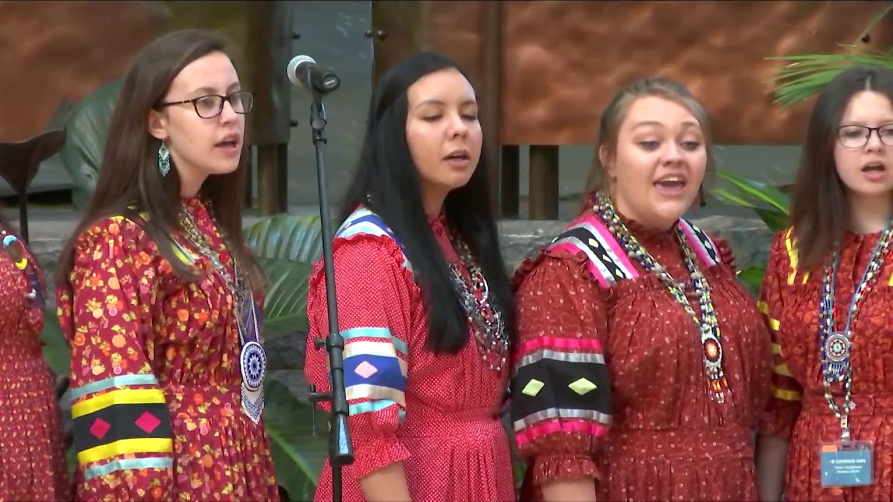 Cherokee Days 2019 – Cherokee National Youth Choir 3 - YouTube