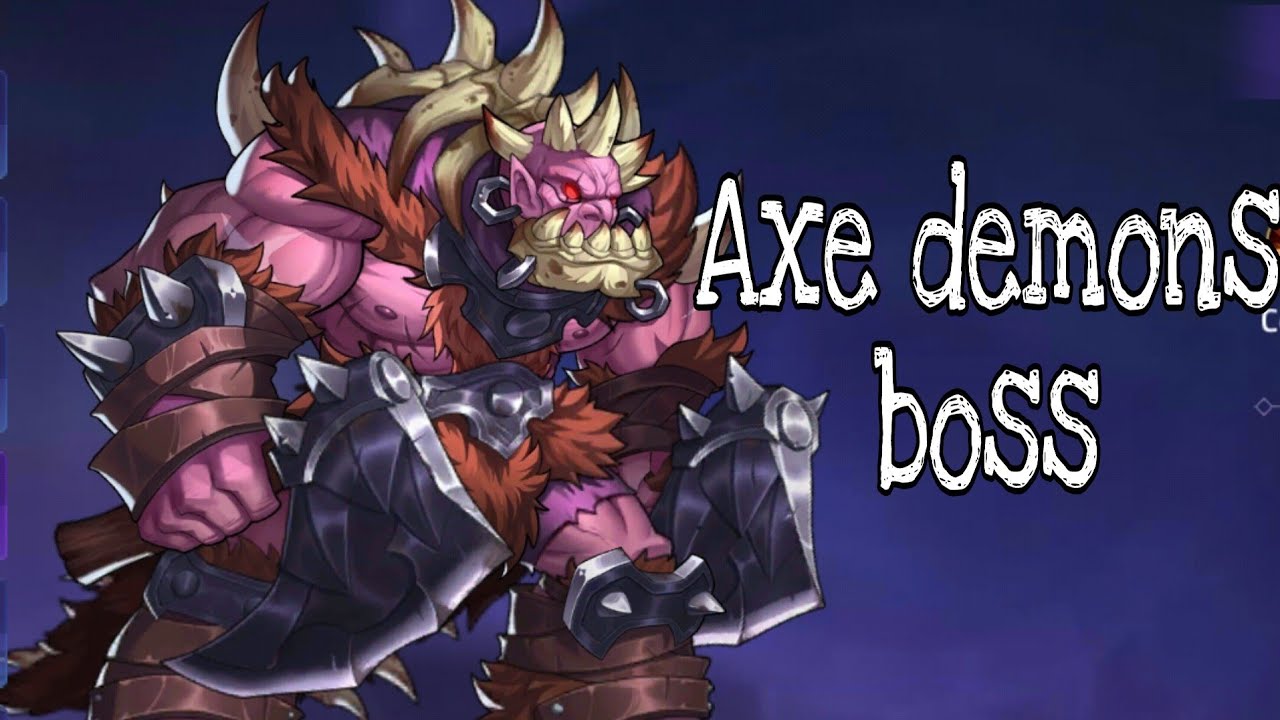 Axe Demon: MLA Saturday Guild Boss - YouTube