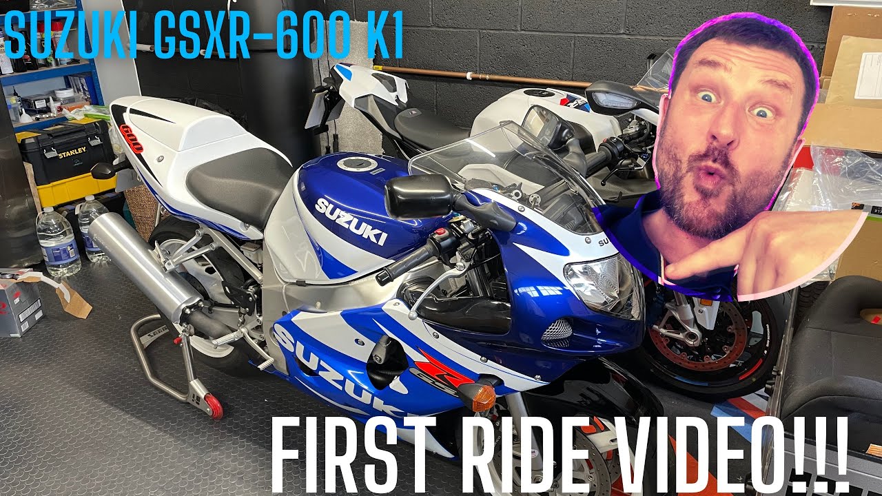 My Classic 2001 Suzuki GSXR-600 K1| First Ride Video - YouTube