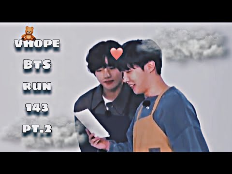 #vhope | Vhope BTS run 143 pt.2 ☀️🌙 - YouTube