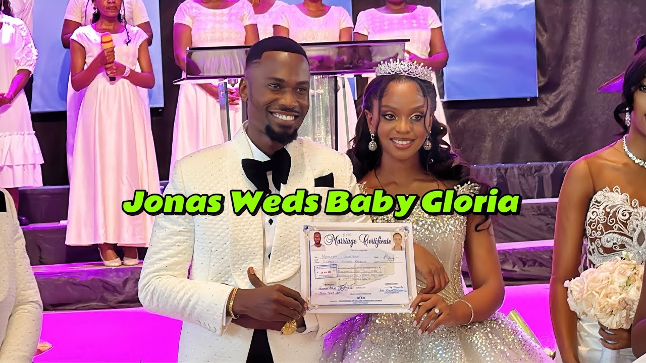 💍 Jonas & Baby Gloria Officially Married | Wedding Highlights 2025 ️ ...