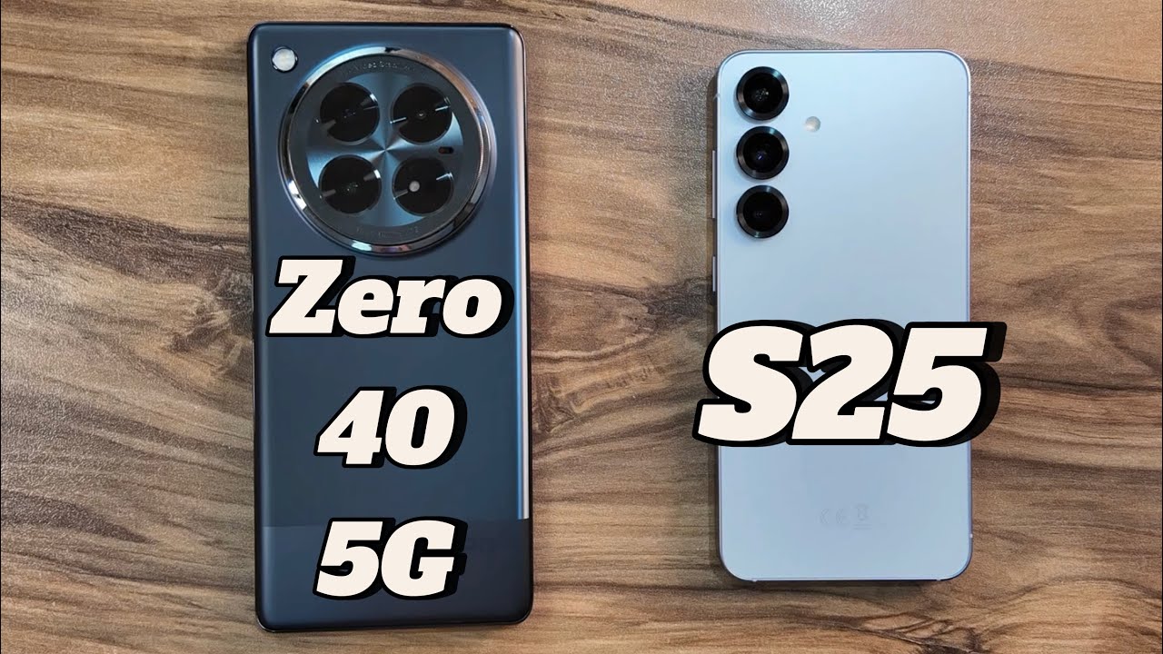 Infinix Zero 40 5G vs Samsung Galaxy S25 - YouTube