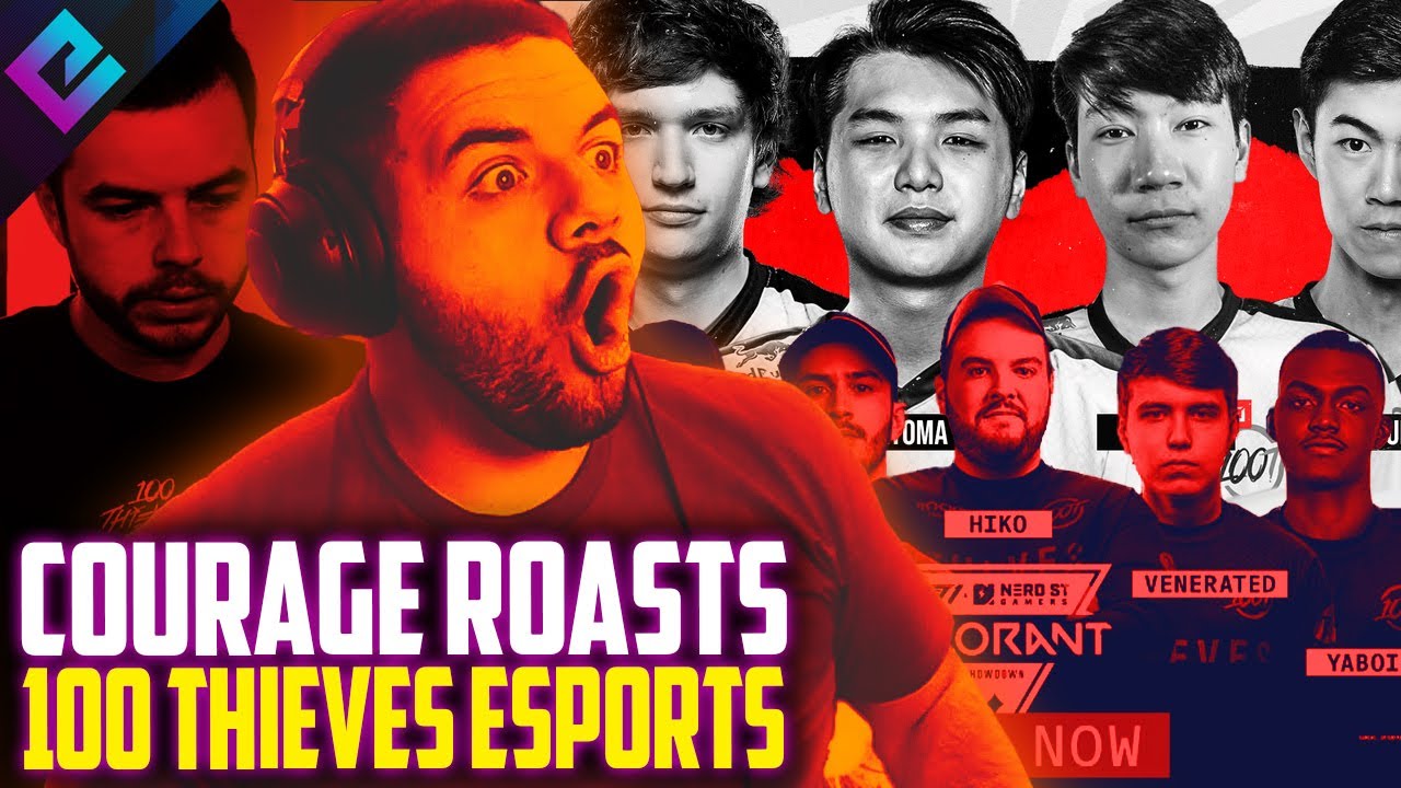 Courage Roasts 100 Thieves Esports - YouTube