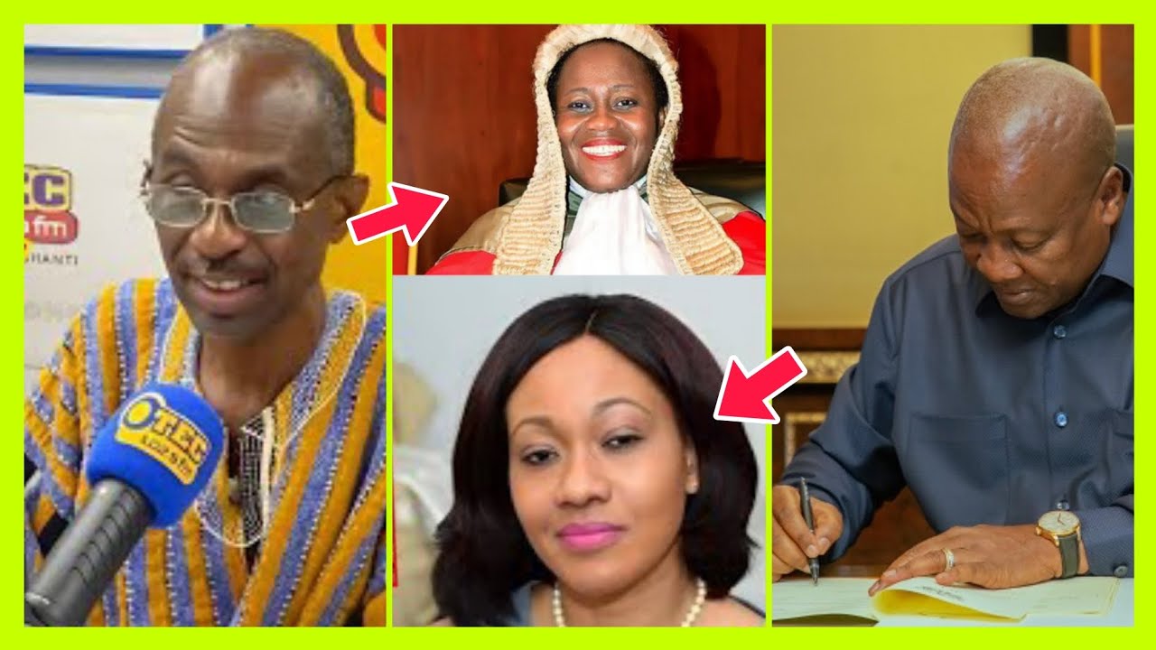 EIII Cheif Justice Dismissal Done -; EC Boss Jean Mensah And 2Deputies ...