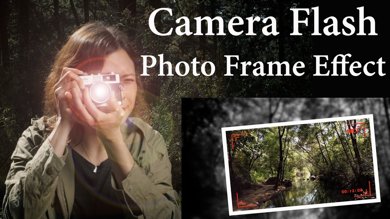 How To Create Camera Flash Photo Frame Effect In Video In Premiere Pro ...