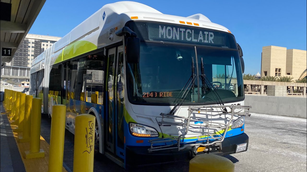 Foothill Transit 2020 New Flyer XN60 #2911 - YouTube