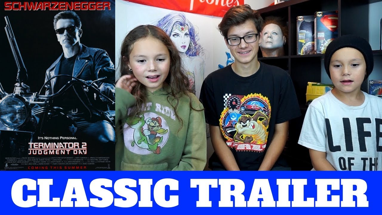 Terminator 2: Judgment Day Trailer (1991) REACTION - YouTube