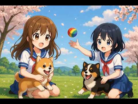 🌸🐶 Japanese Schoolgirls and Puppies Had the Cutest Day in the Park 😍