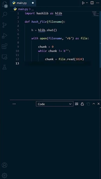 Python Challenge : Hashing a file in under 1 minute #Shorts 😮😲 - YouTube