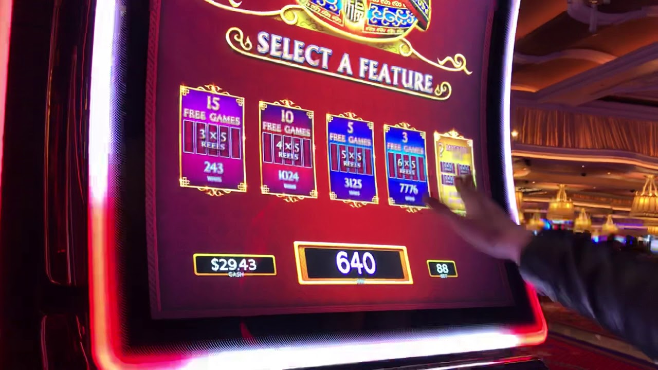 Dancing Drum Slot Play in Las Vegas - YouTube