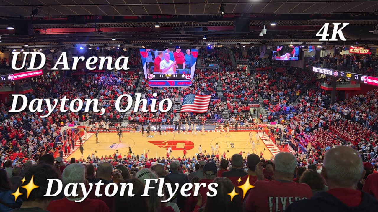 UD Arena | Dayton Flyers [4K 60FPS] Amazing Atmosphere & Events - YouTube