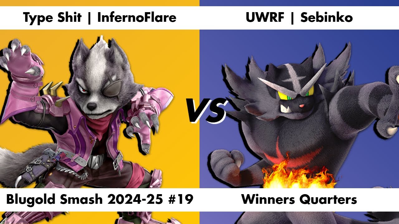InfernoFlare (Wolf) vs. UWRF | Sebinko (Incineroar) - Winners Quarters ...