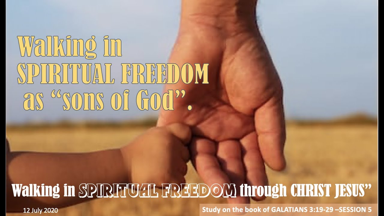 SOS church | Sunday Service | Walking in SPIRITUAL FREEDOM - "As Sons ...