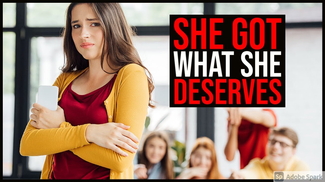 A bully girl got her payback, Here's what karma did to her - YouTube
