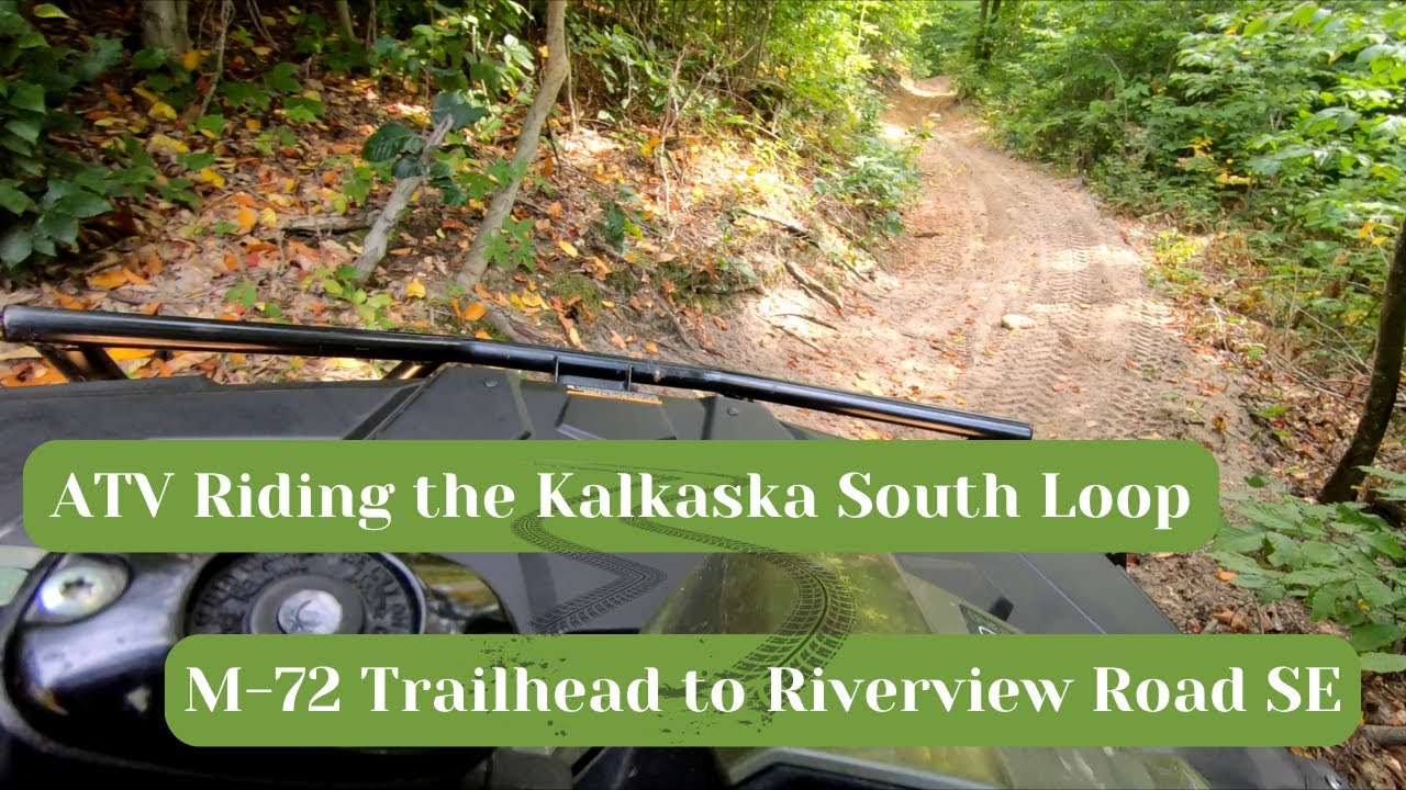 ATV Riding From the White Cloud Loop to the M-20 MCCCT Trailhead