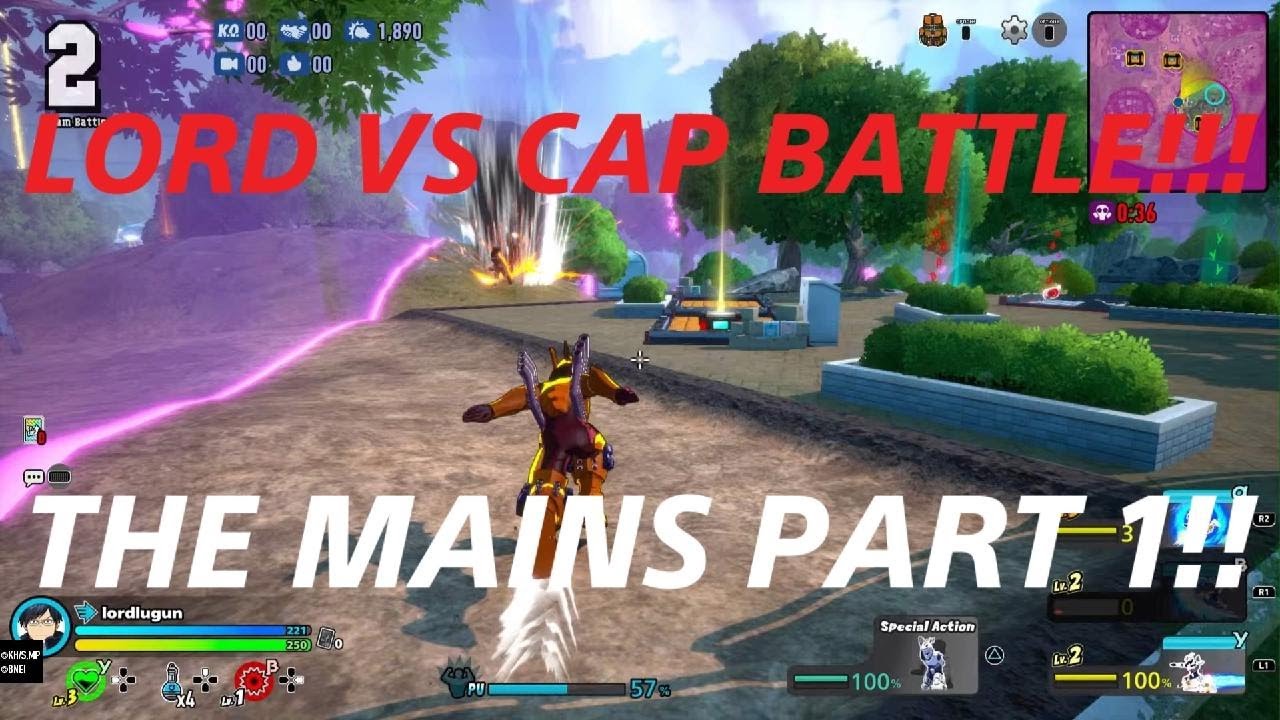 THE MAINS PART 1I!! HERO ULTRA RUMBLE BATTLE LORD VS CAP!! FT ...
