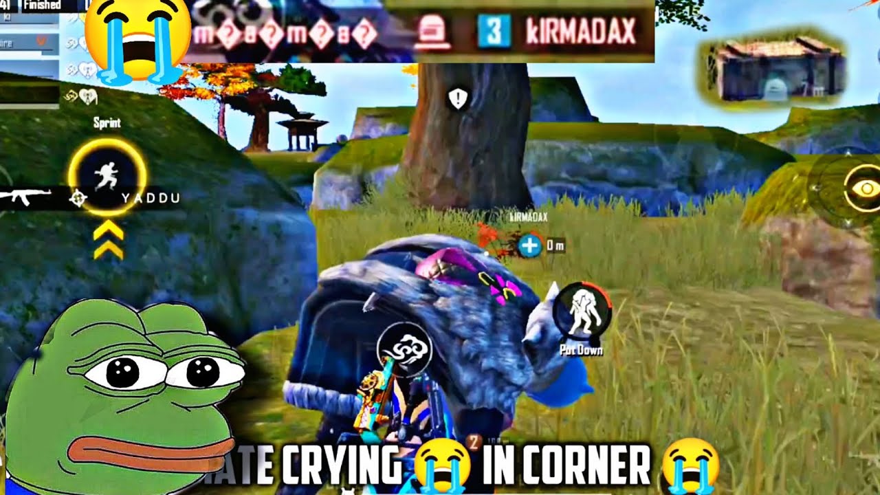 TEAMMATE CRYING IN CORNER 😢 TROLLING VIDEO BGMI #bgmi#viralvideo - YouTube