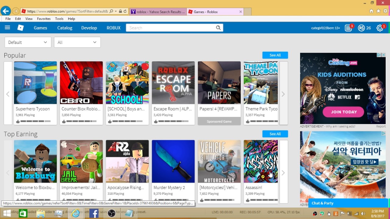 3rd video roblox - YouTube