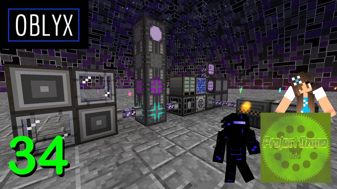 AE2 Auto-crafting Step By Step - E34 - Project Ozone Lite - YouTube