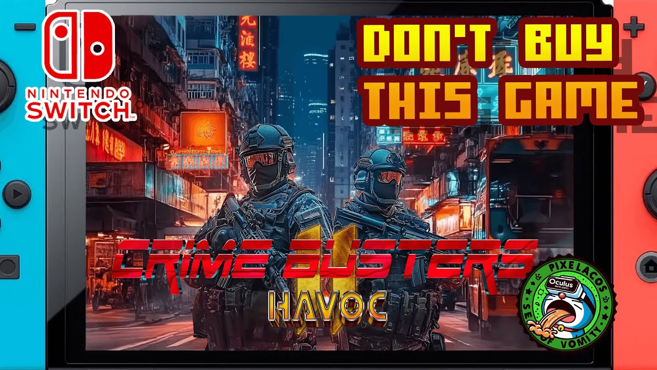 Crime Busters II: Havoc - (Nintendo Switch) - Framerate & Gameplay ...