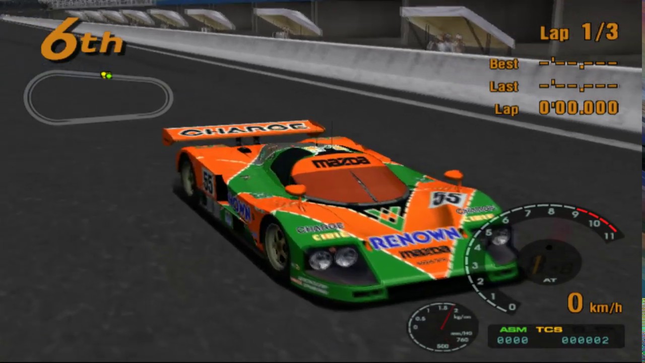 Gran Turismo 3 | Mazda 787B | Super Speedway Circuit | Arcade Mode ...