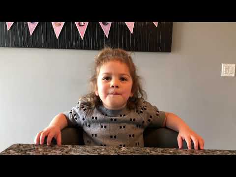 2-year-old Tiana makes Chocolate Mini Eggs Nests: Easter Treats!