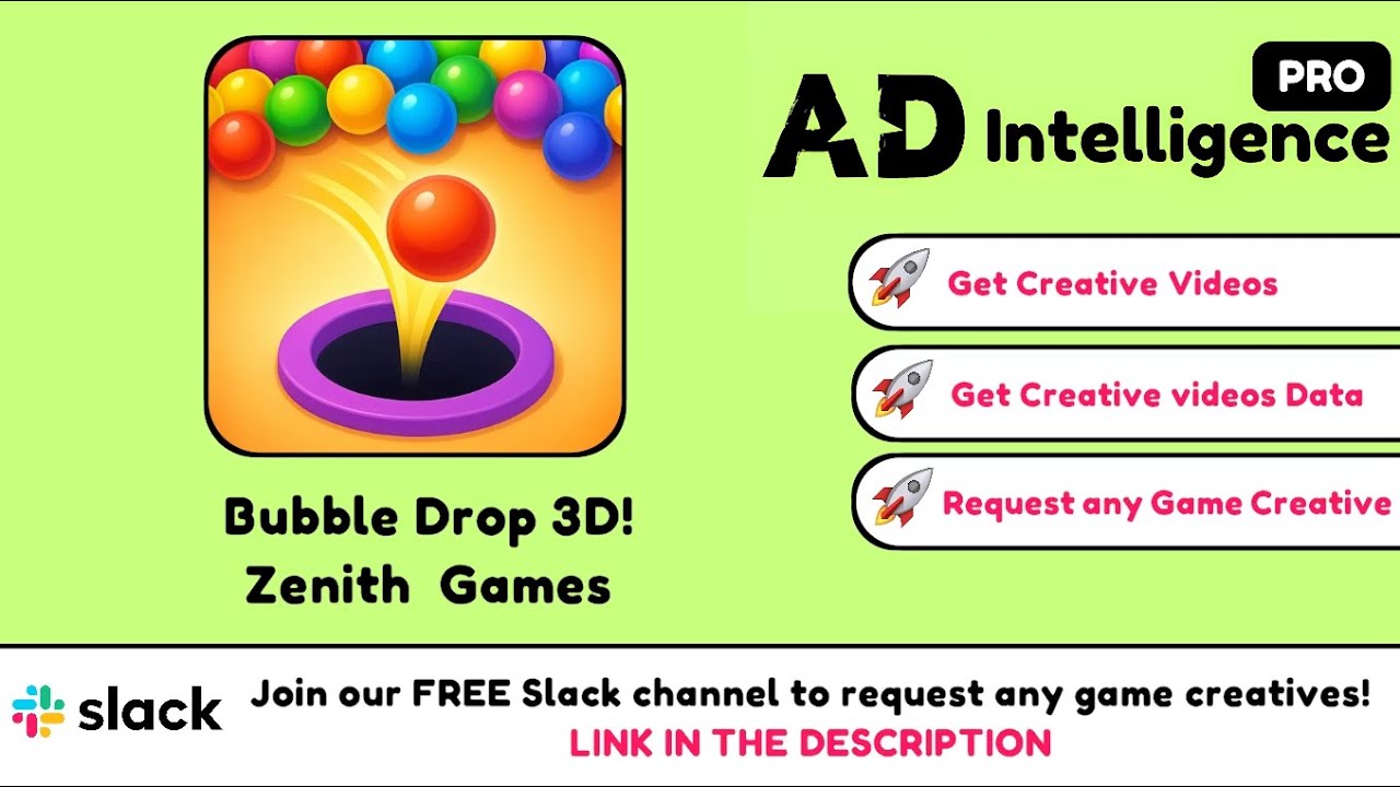 AD intelligence PRO | Bubble Drop 3D! By Zenith Games | #adintelligence ...