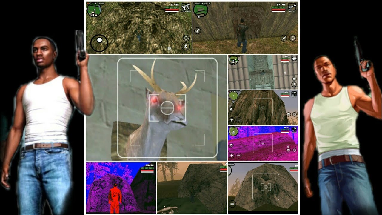 Gta san andreas all easter eggs part 5 (no mod) - YouTube