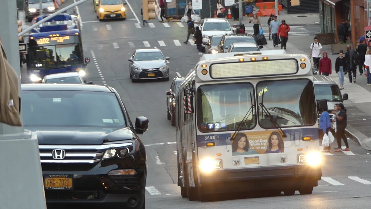 MTA NYCT Bus: 2003 & 2017 New Flyer D60HF XD60 M103 & M102 Buses #5608 ...