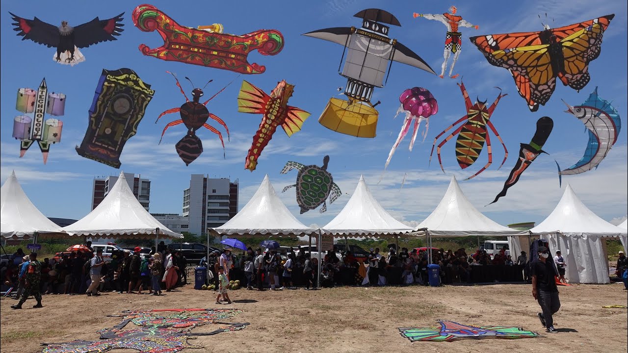 FULL LAYANGAN 3 DIMENSI 3D DI FESTIVAL LAYANG LAYANG SURABAYA 2022 ...