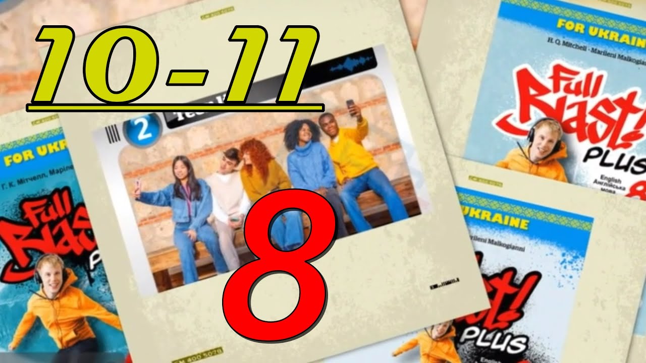 NEW!!! Full Blast! Plus 8 НУШ Module 1 School life. Lesson 1c Tech ...