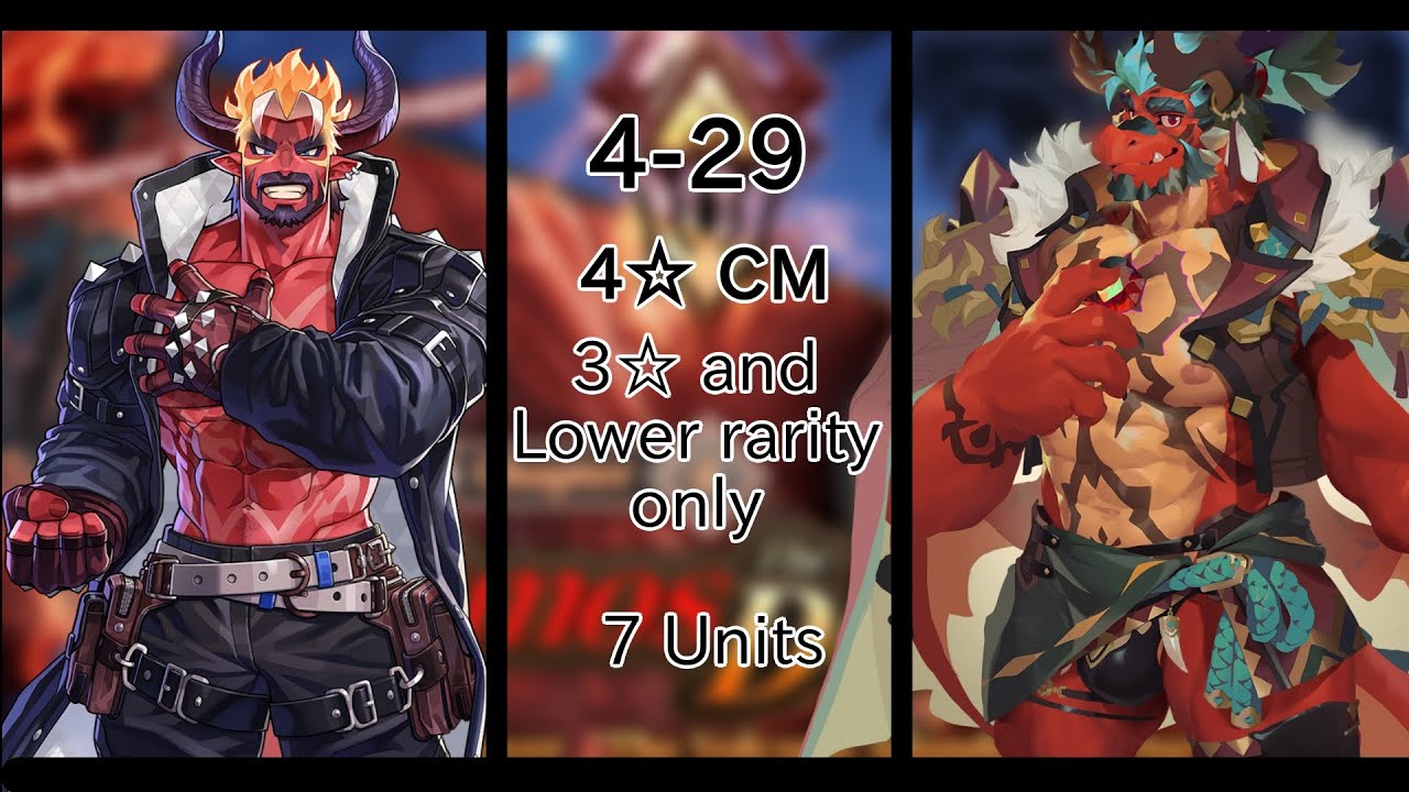 [Another Eidos] Stage 4-29 (Lucifer and Atmos Boss Battle), 4☆ CM, 3 ...
