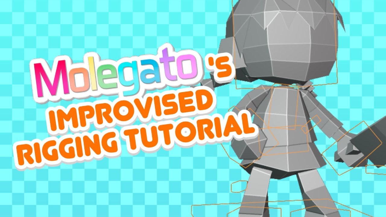 Tutorial: Rigging for lowpoly characters - YouTube