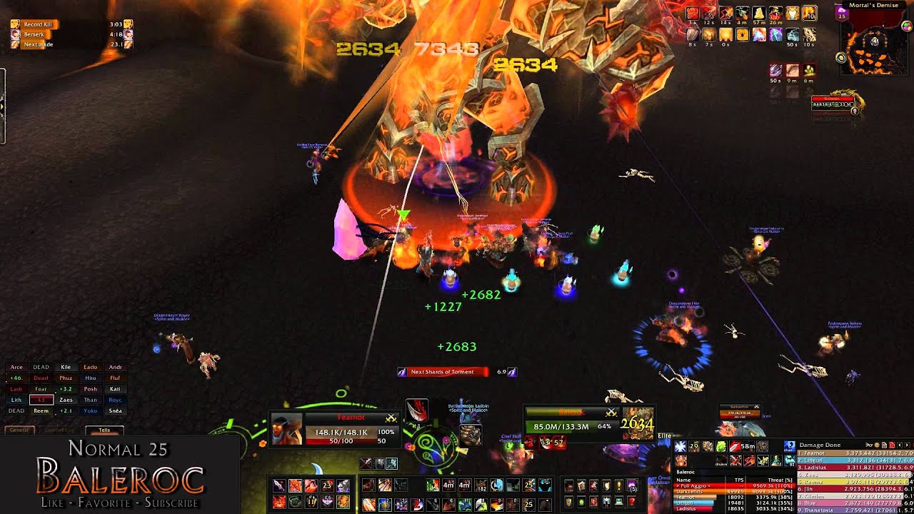 Spite and Malice vs Baleroc 25N (Arms Warrior POV) - YouTube