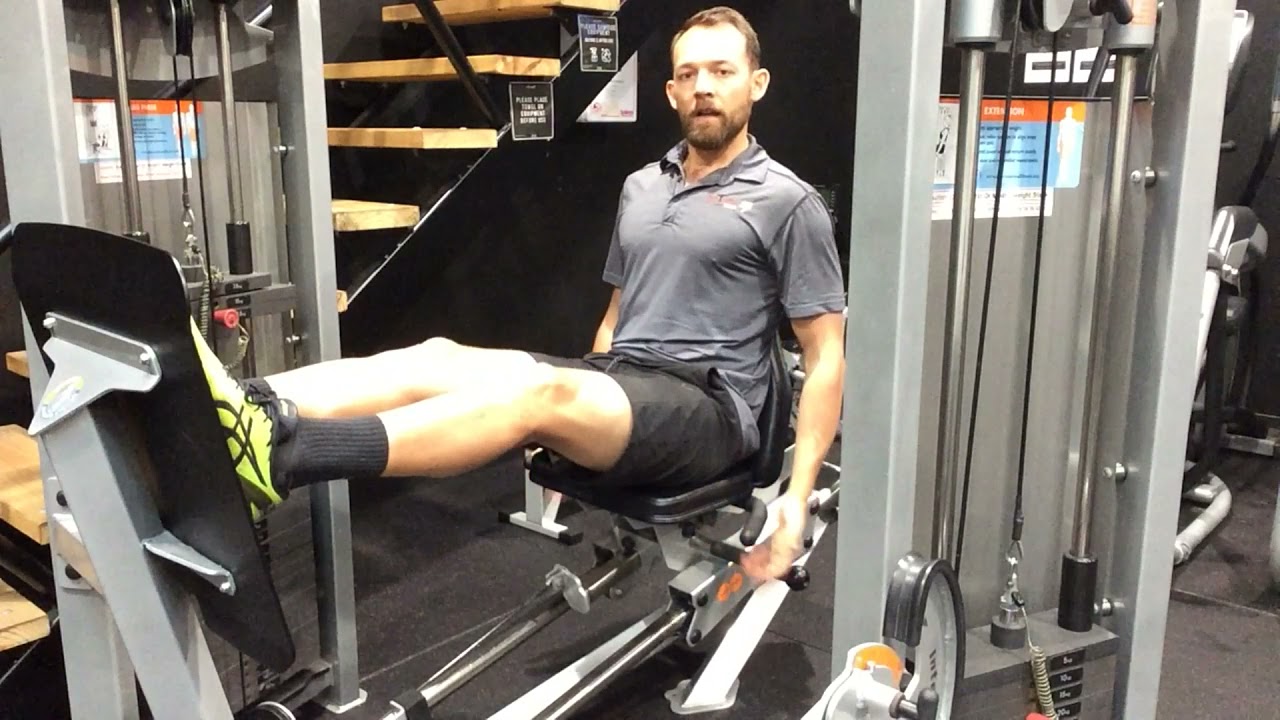 Cable Leg Press - Tweak Fitness Tully 24/7 - YouTube