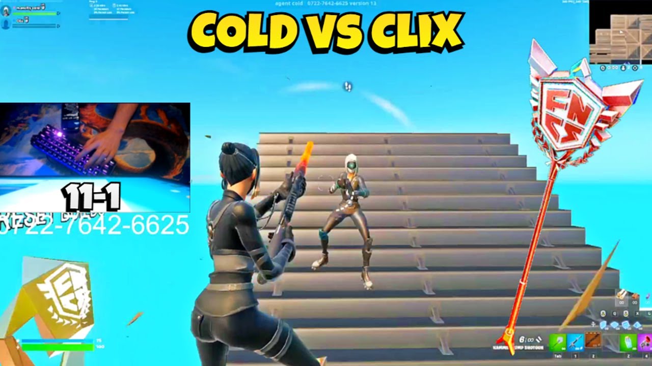 Clix 1v1s FNCS Champion Cold - YouTube