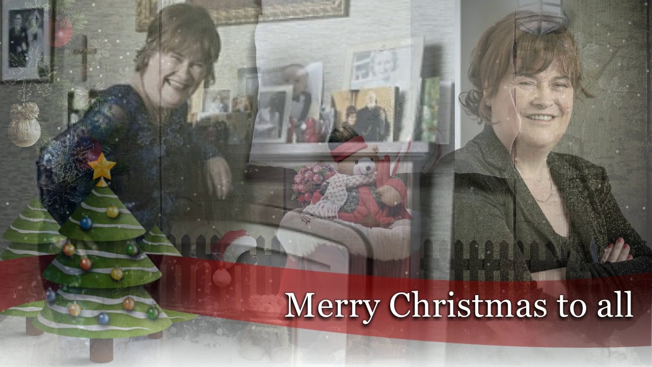 Susan Boyle - Silent Night ( Merry Christmas to all ) 2016 - YouTube