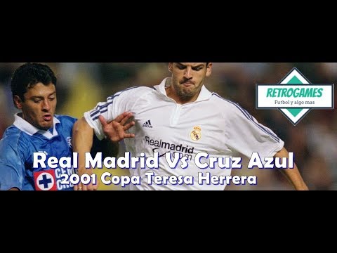 Real Madrid Vs Cruz Azul 2001 - YouTube