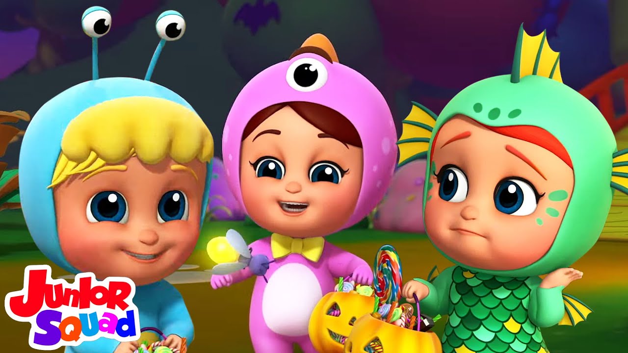 Lima kecil monster untuk bayi + Lagu anak Indonesia Bahasa - YouTube