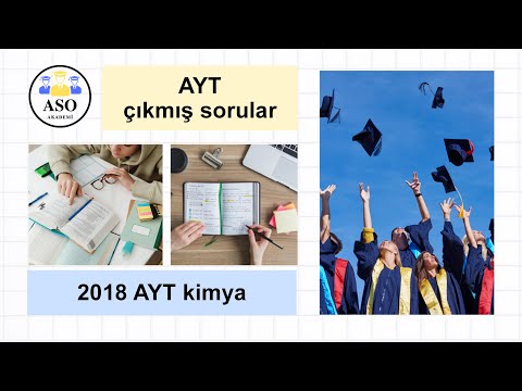 AYT 2018 kimya