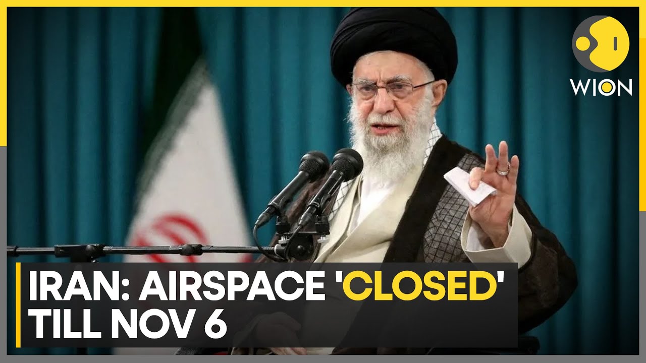 Israel-Iran War: Iran Closes Airspace Till Nov 6 | Airspace Closed ...