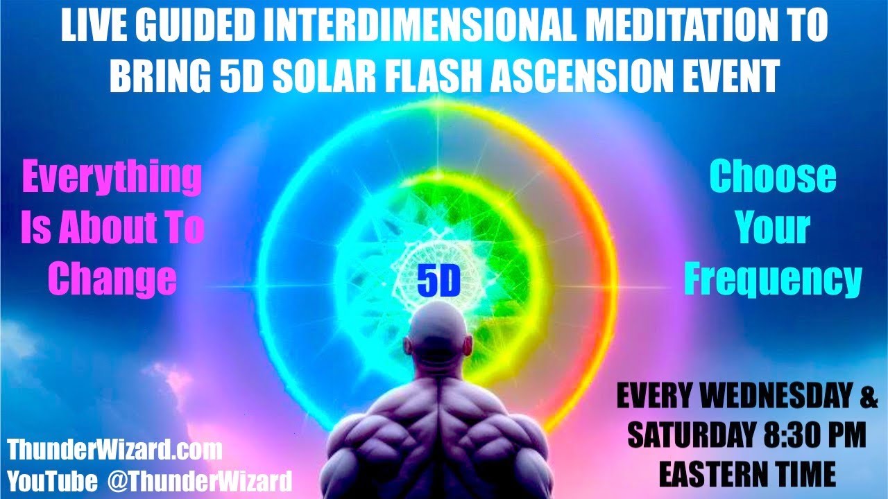LIVE CE5 GUIDED INTER-DIMENSIONAL MEDITATION TO BRING 5D ASCENSION ...