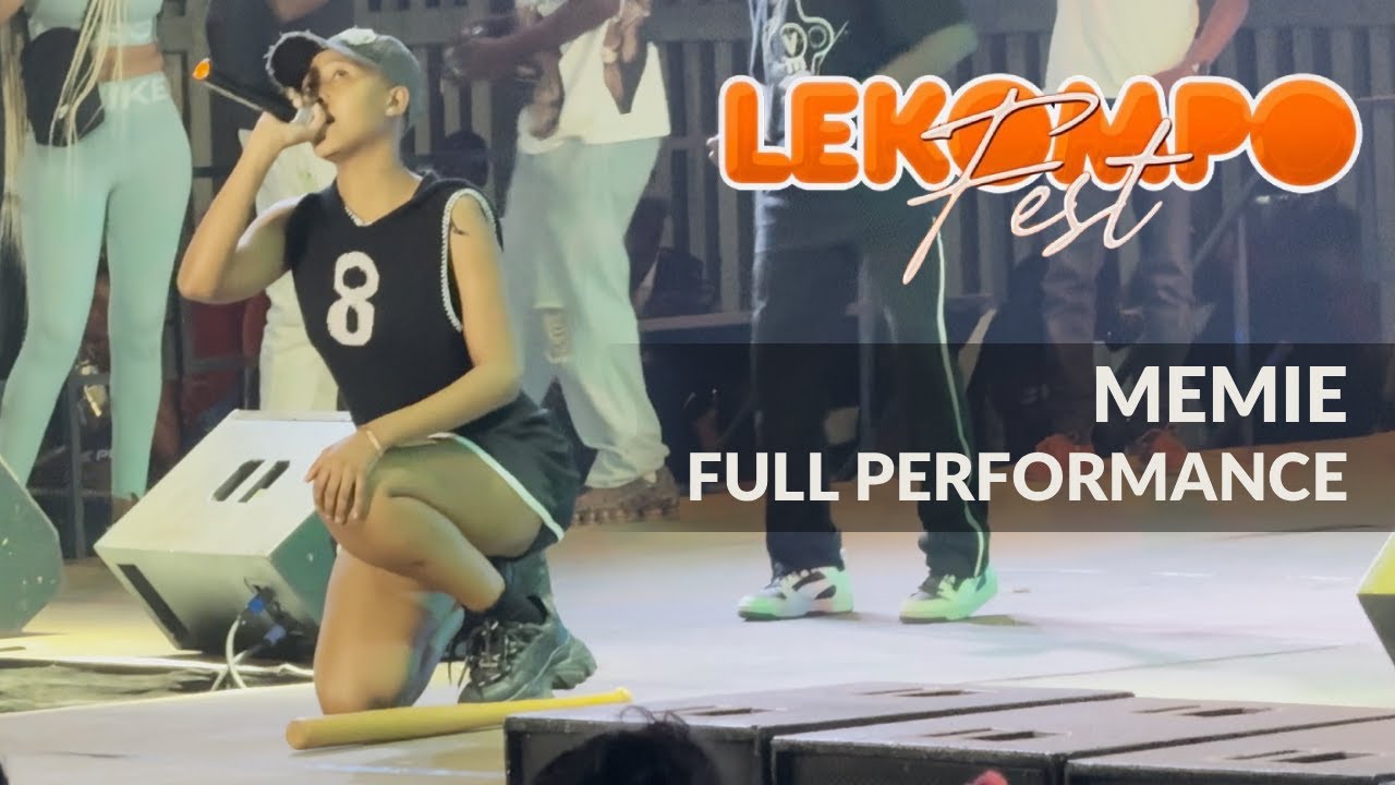 Memie - Full Live Performance @ Lekompo Fest 2025 Tembisa [4K] - YouTube